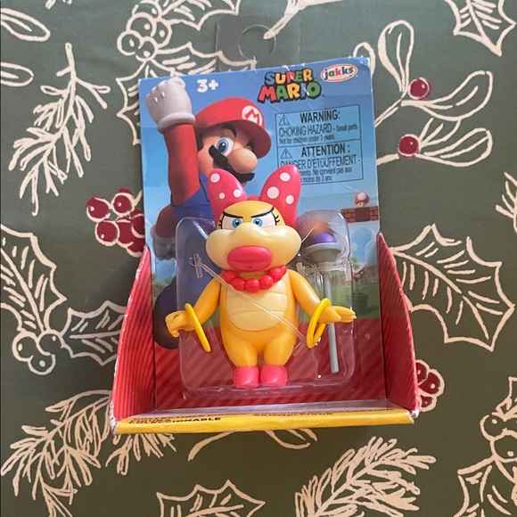 Jakks | Toys | Super Mario Wendy O Koopa Action Figure By | Poshmark